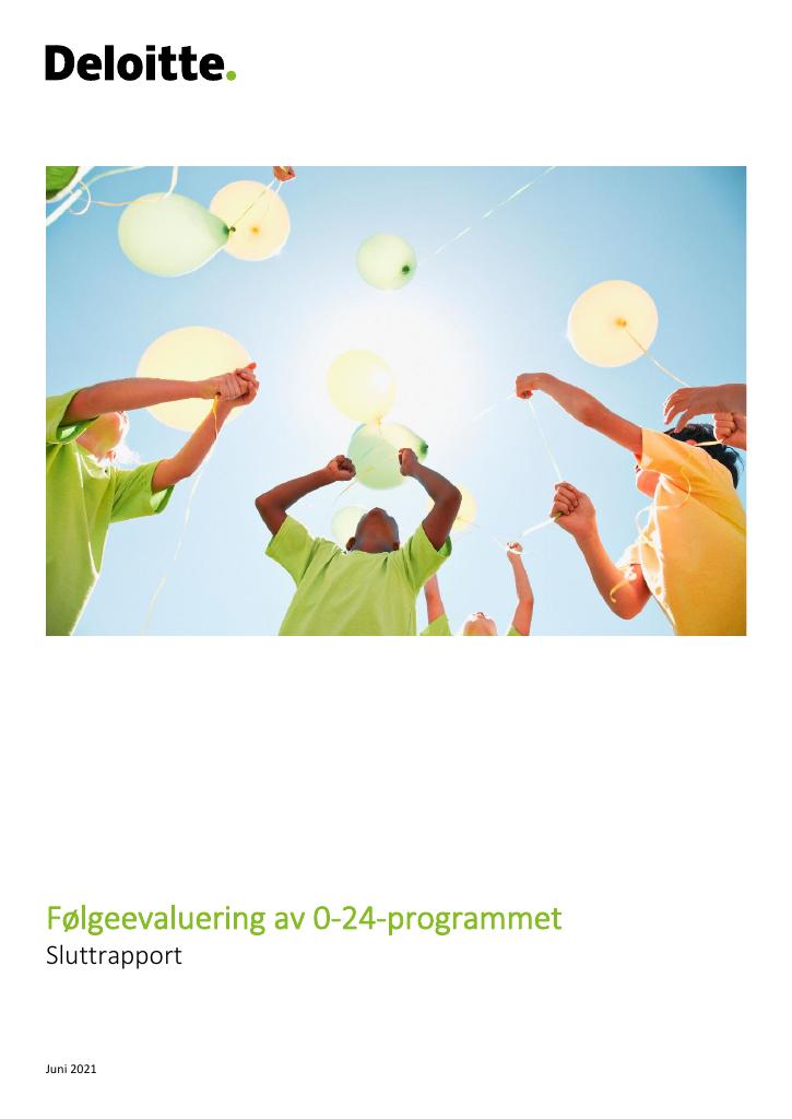 Hva har vi lært av 0–24-programmet? - Kudos Hva har vi lært av 0–24-programmet? - Kudos
